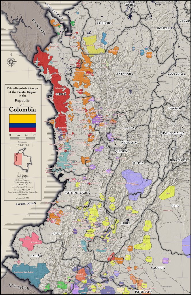 Ethnolinguistic Groups of Colombia’s Pacific Region – EthniCartography